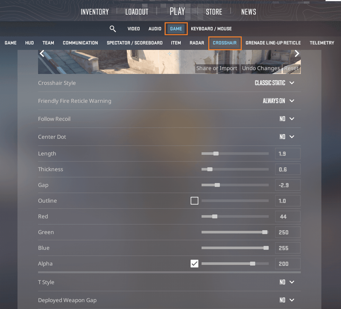 CS2 Dot Crosshair Code + Different Variations | Profilerr