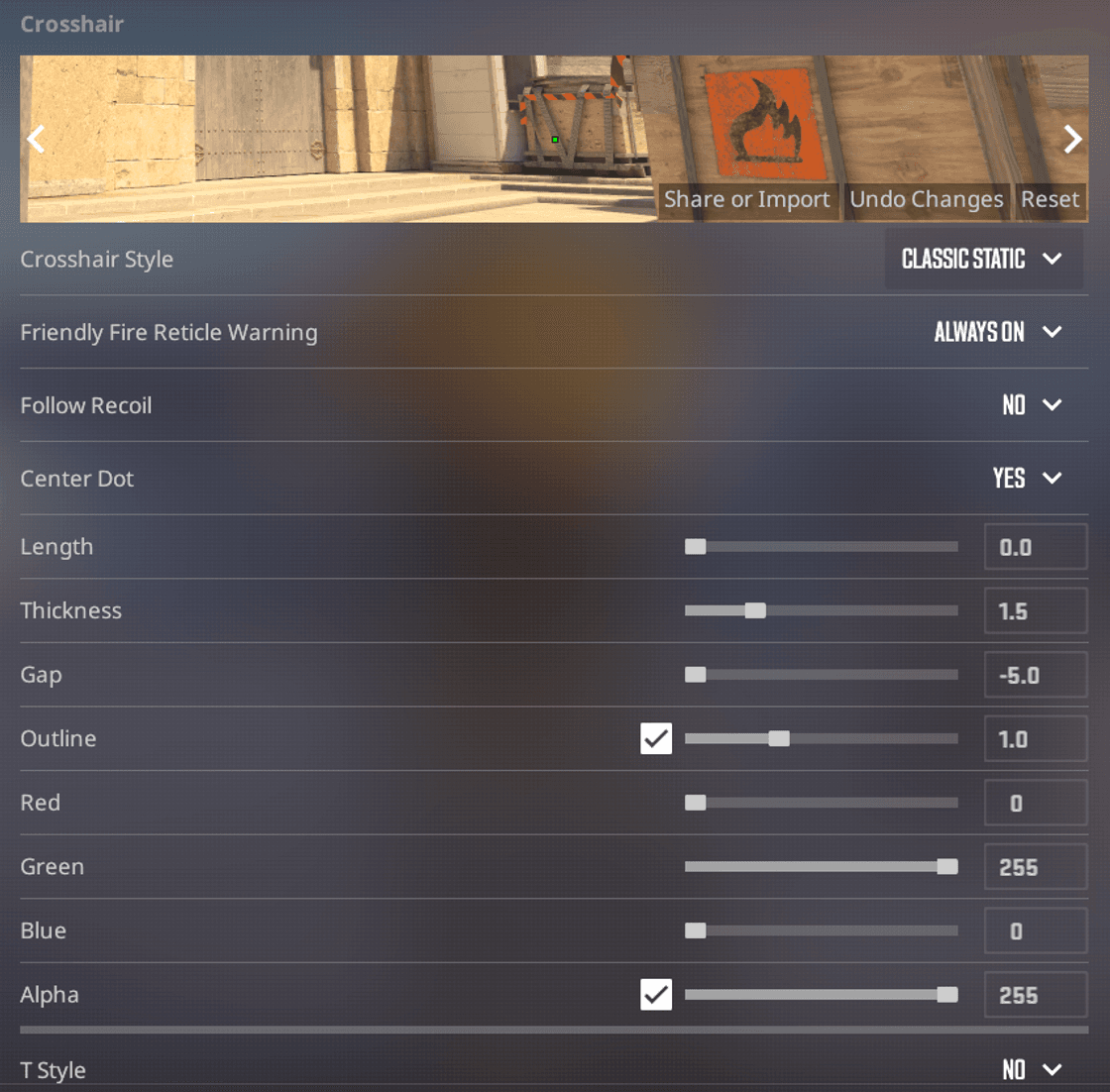 CS2 Dot Crosshair Code + Different Variations | Profilerr