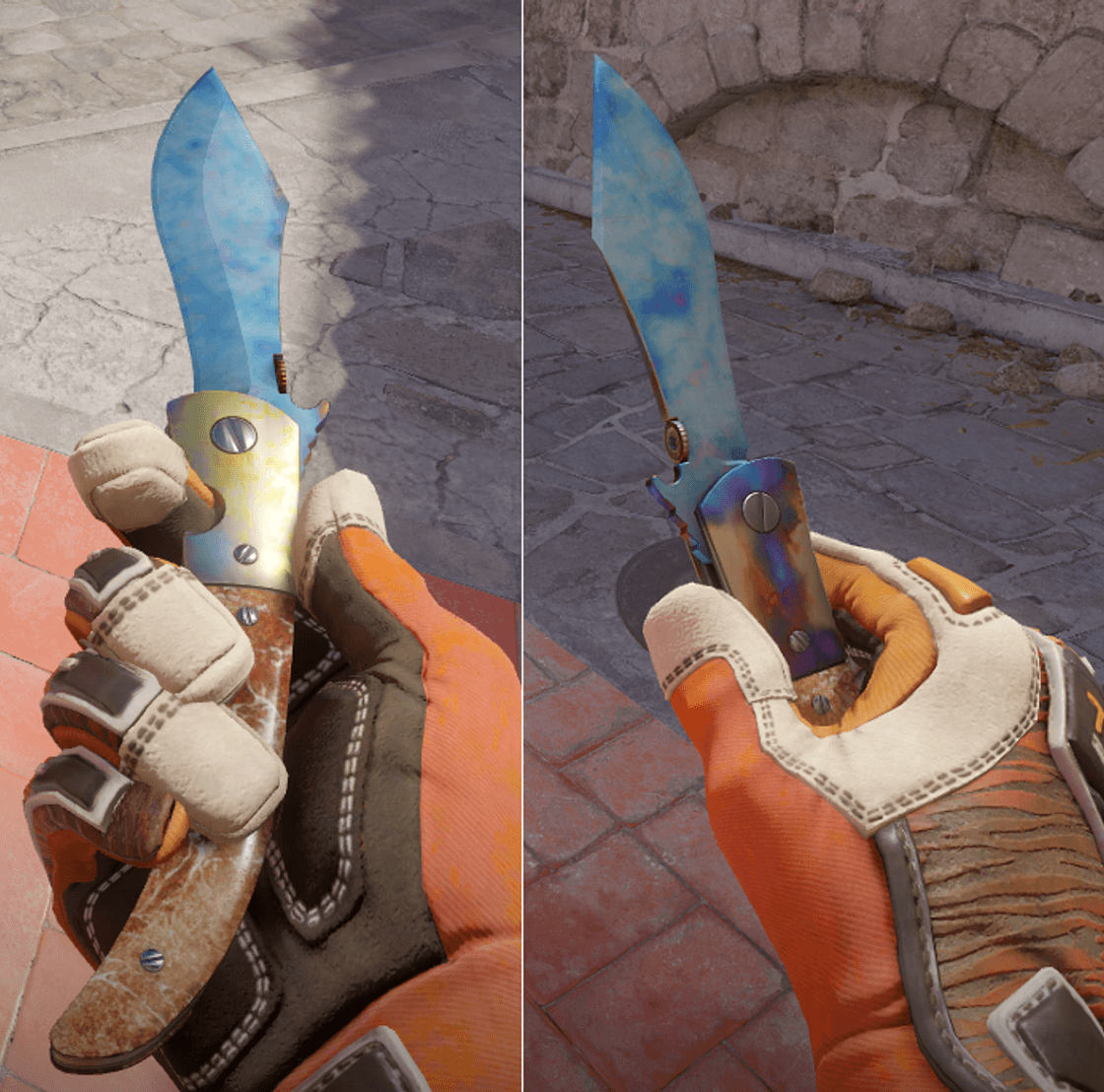 Navaja Case Hardened Blue Gem Patterns | Profilerr