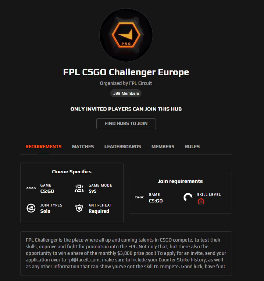 Faceit ELO: що це, як подивитися, таблиця Ело на Фейсіті та навіщо це ...