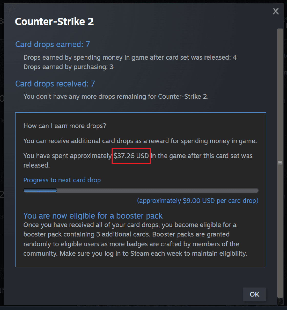 How to Check How Much You Spent on CS2 (Steam) | Profilerr
