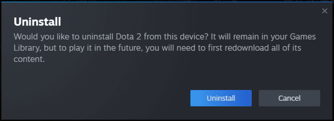 How to Uninstall Dota 2 | Profilerr