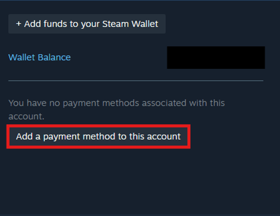 How to Add Funds to Steam Wallet | Profilerr