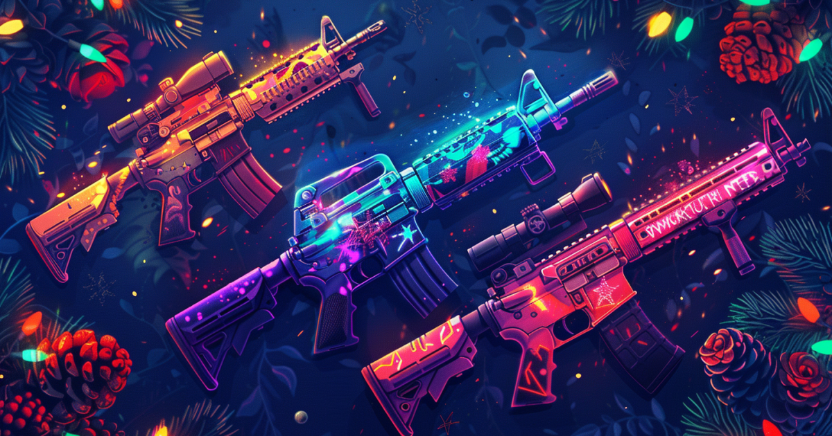 Получи новогодний скин в КС 2: топ-10 скинов на новый год