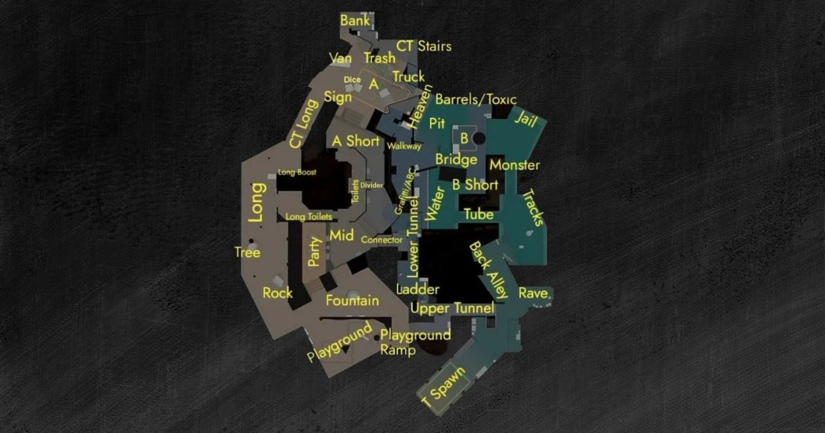 CS2 Overpass Smokes | Profilerr