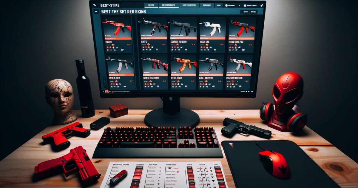 15 Best CS2 Red Stickers | Profilerr
