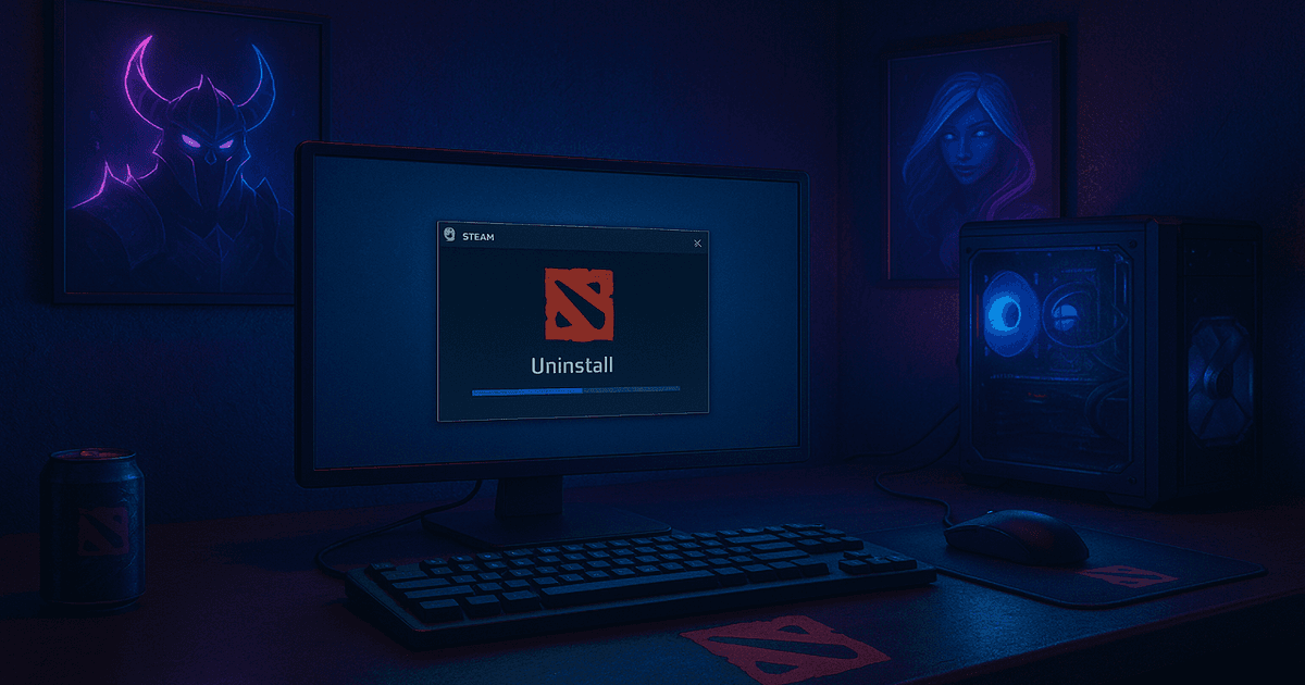 How to Uninstall Dota 2 | Profilerr