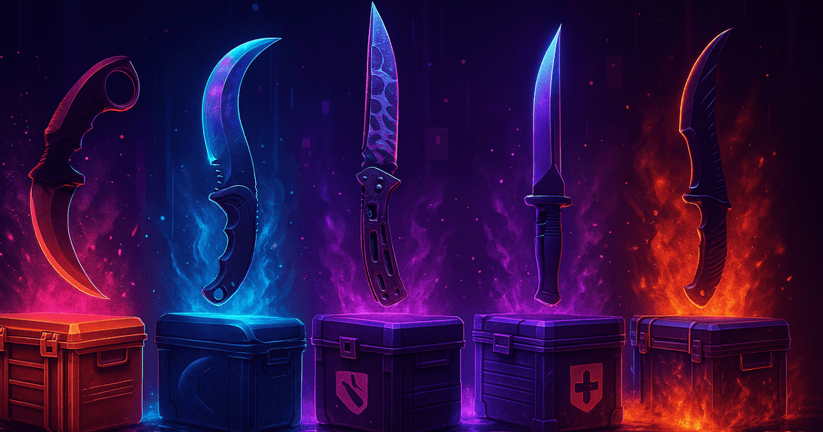 CS2 Cases With Knives [Full List] | Profilerr