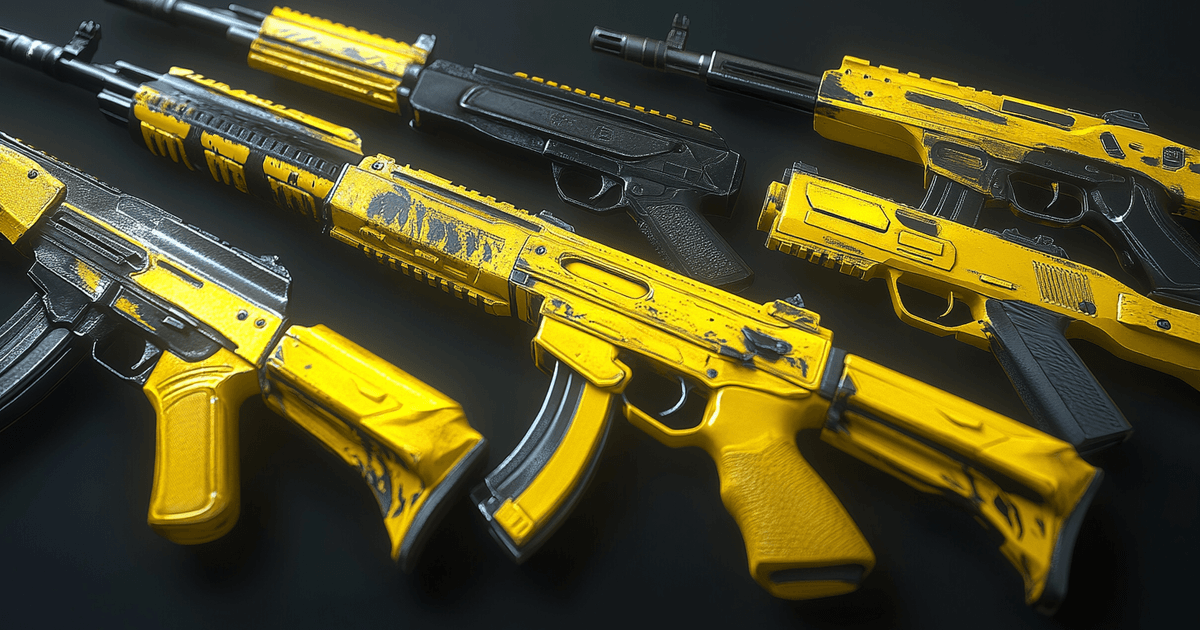 15 Best Yellow Skins in CS2 | Profilerr