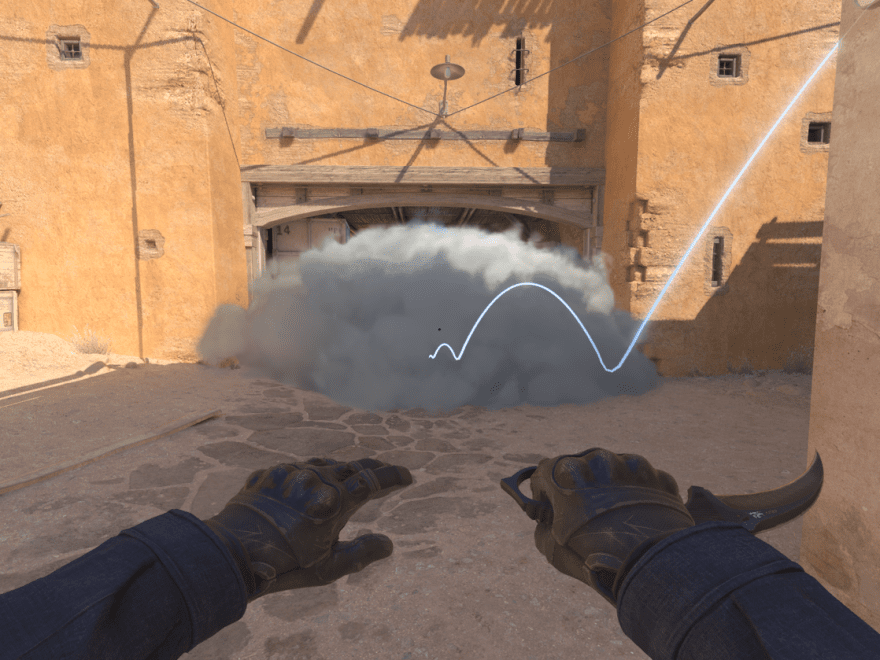 Смоки на Dust 2 в CS2: лучшие раскидки и позиции | Profilerr