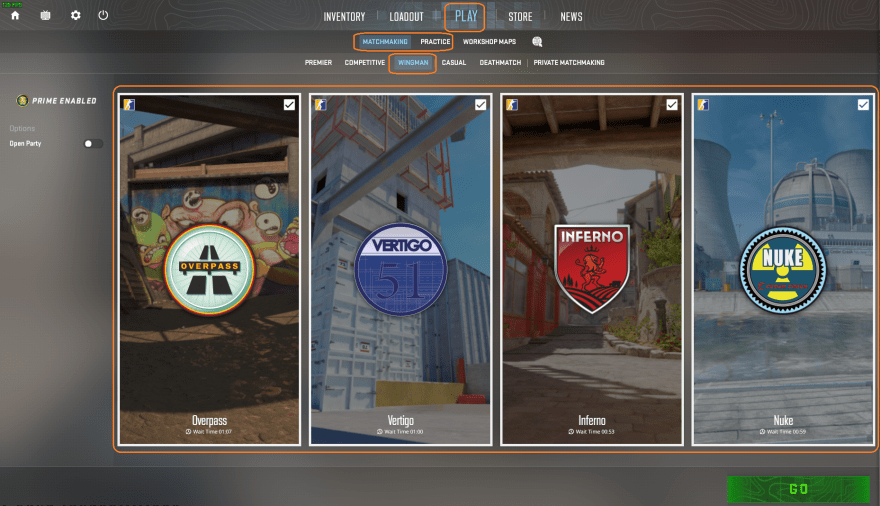 CS2 Wingman Ranks & How to Play Wingman Mode | Profilerr