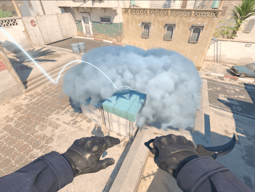 Смоки на Dust 2 в CS2: лучшие раскидки и позиции | Profilerr