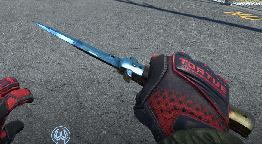 Stiletto Case Hardened Blue Gem Patterns | Profilerr