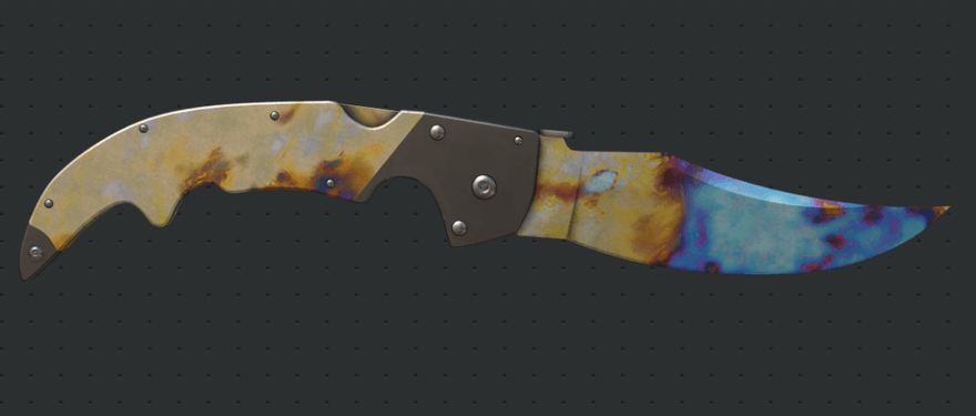 Falchion Knife Case Hardened Blue Gem Patterns | Profilerr