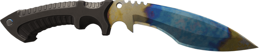 Kukri Knife Case Hardened Blue Gem Patterns | Profilerr