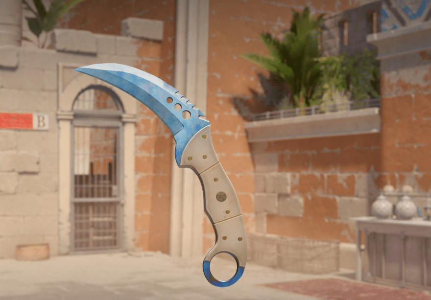 Talon Case Hardened Patterns (Blue Gem) | Profilerr