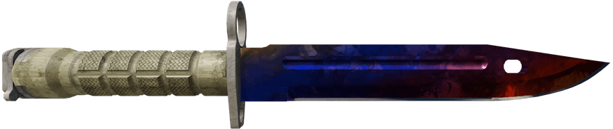 Bayonet Fire and Ice [Marble Fade Patterns] | Profilerr