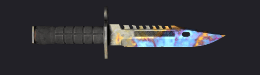 M9 Bayonet Case Hardened Blue Gem Patterns | Profilerr