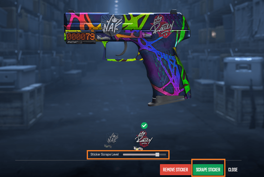 How to Remove Stickers in CS2? | Profilerr