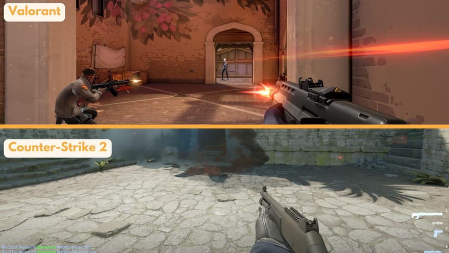 CS2 vs Valorant: Full Comparison | Profilerr