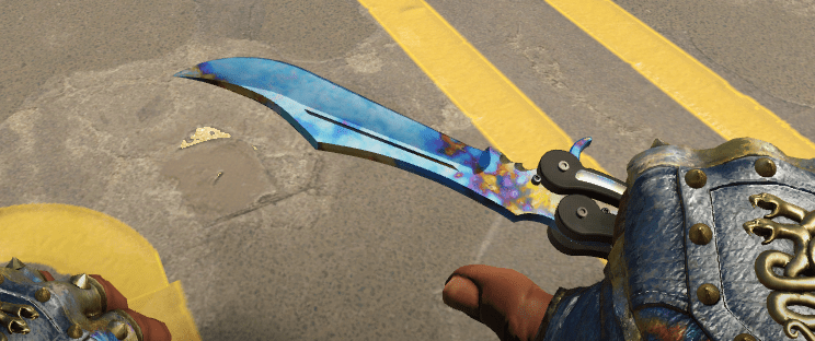 Butterfly Case Hardened Patterns (Blue Gem) | Profilerr
