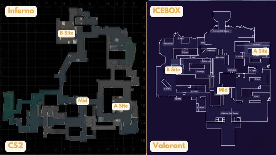 CS2 vs Valorant: Full Comparison | Profilerr