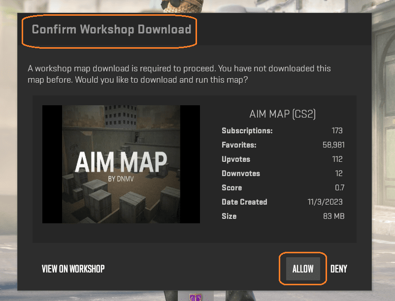 How To Set 1v1 In Cs2 Maps Private Server Commands Profilerr 8016