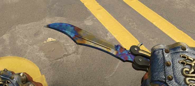 Butterfly Case Hardened Patterns (Blue Gem) | Profilerr