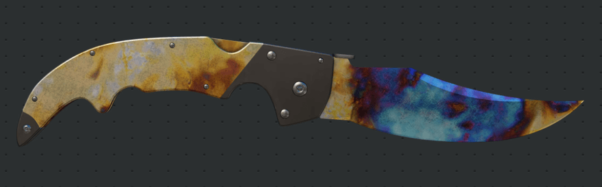 Falchion Knife Case Hardened Blue Gem Patterns | Profilerr