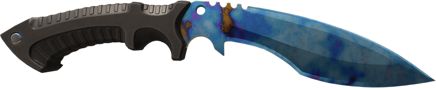 Kukri Knife Case Hardened Blue Gem Patterns | Profilerr