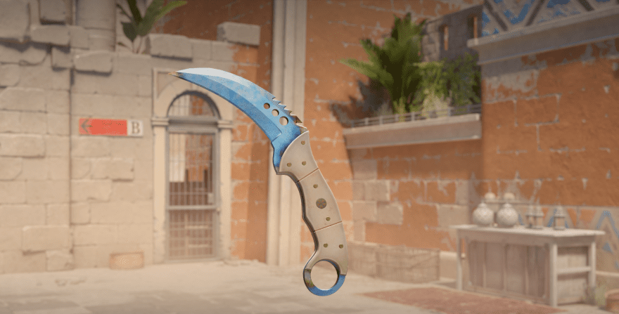 Talon Case Hardened Patterns (Blue Gem) | Profilerr