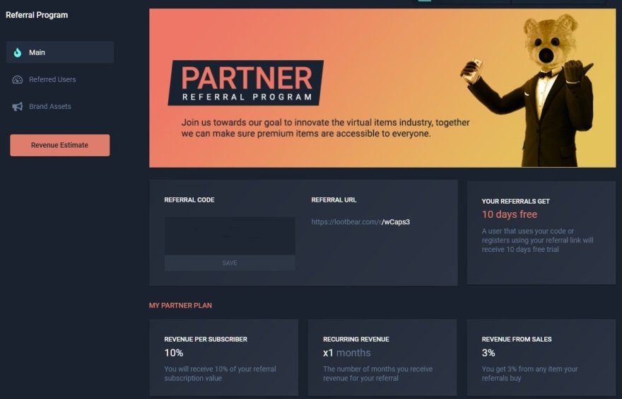 LootBear: обзор сайта для аренды и продажи скинов КС 2 | Profilerr