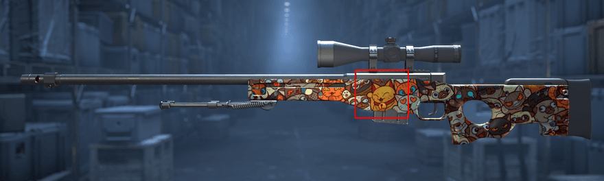 AWP PAW Golden Cat Patterns | Profilerr