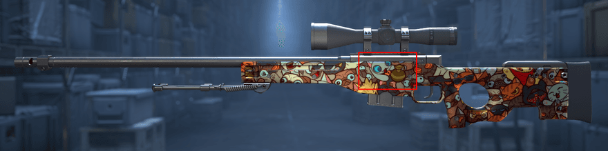 AWP PAW Golden Cat Patterns | Profilerr