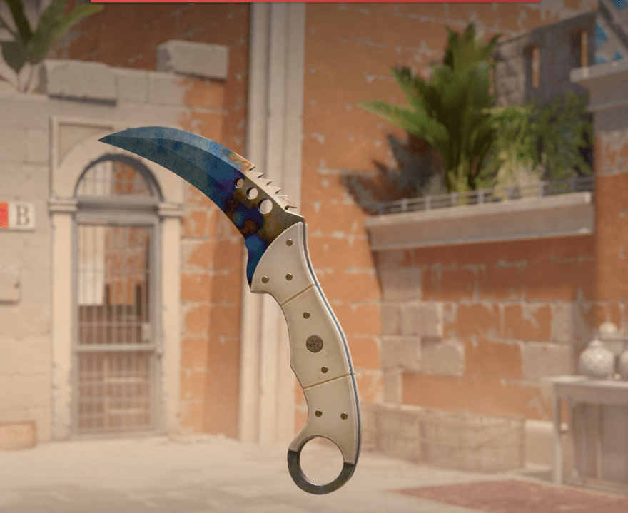 Talon Case Hardened Patterns (Blue Gem) | Profilerr