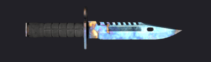 M9 Bayonet Case Hardened Blue Gem Patterns | Profilerr