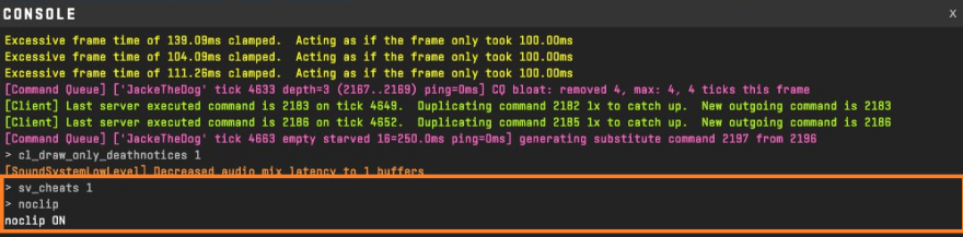 How to Fly in Counter-Strike 2: CS2 Fly Command