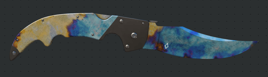 Falchion Knife Case Hardened Blue Gem Patterns | Profilerr