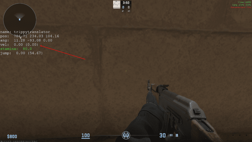 How to Show Velocity in CS2 (Movement Speed Command) | Profilerr
