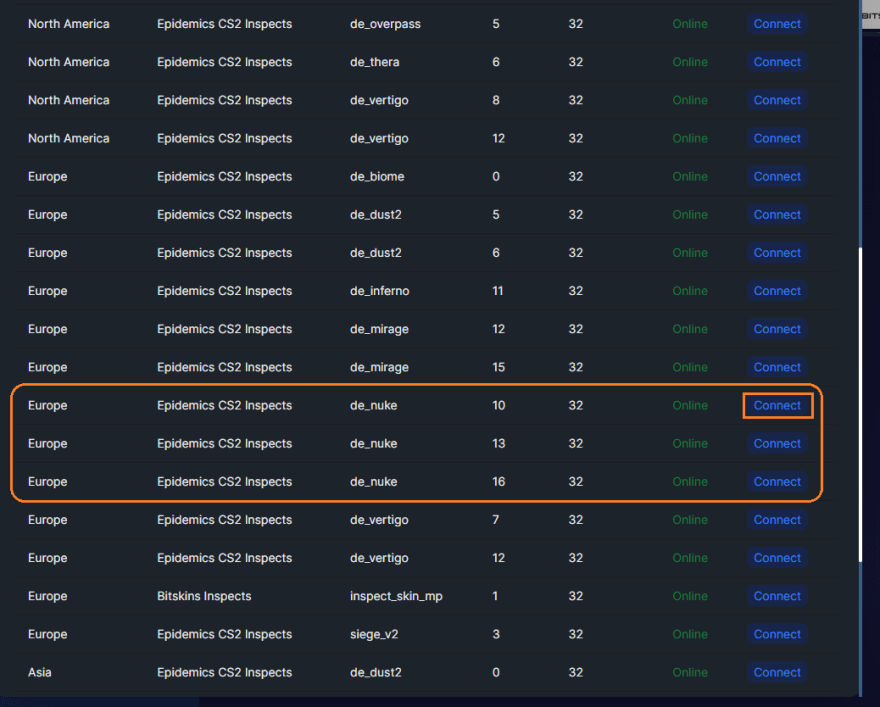 CS2 Skin Inspect Server: How to Inspect CS2 Skins Online | Profilerr