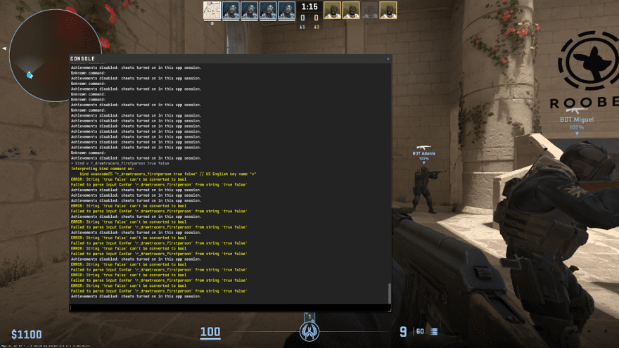 CS2 Bullet Tracers Command: How to Turn Off (On) Bullet Tracers | Profilerr