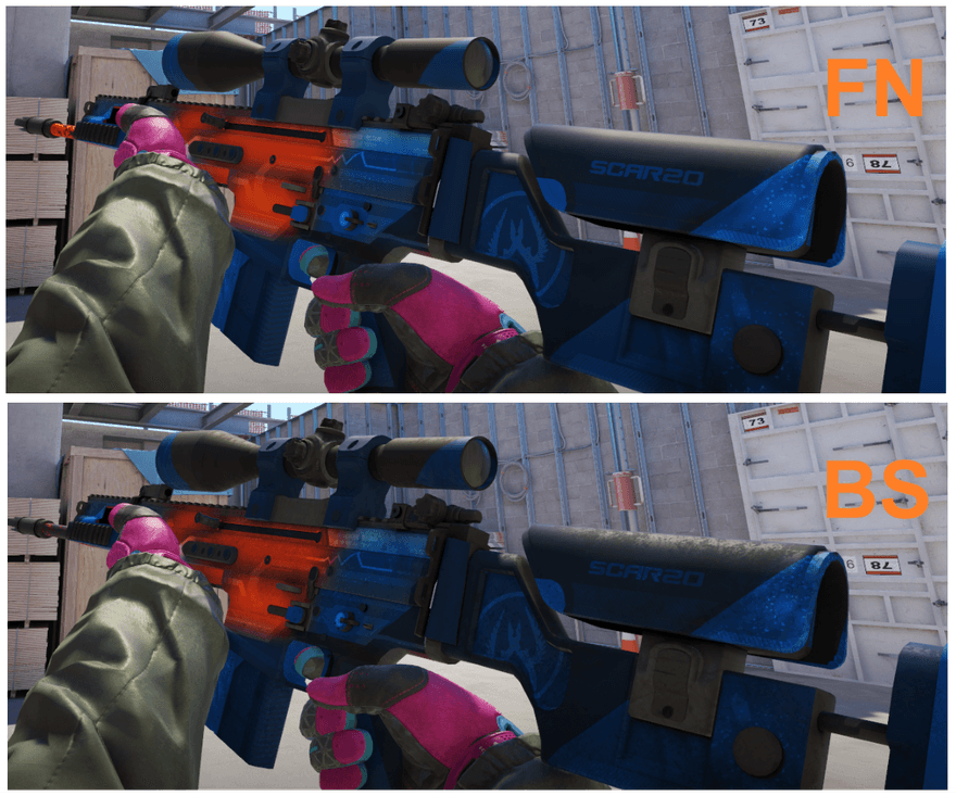 Battle-Scarred vs Factory New: Comparison | Profilerr