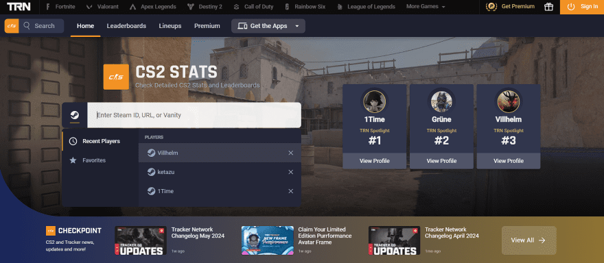 5 Best CS2 Stats Trackers | Profilerr