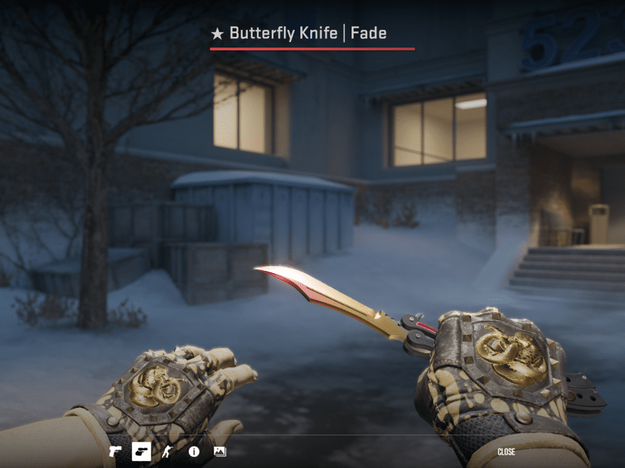 Butterfly knife w CS2: top 20 skinów na najlepsze noże