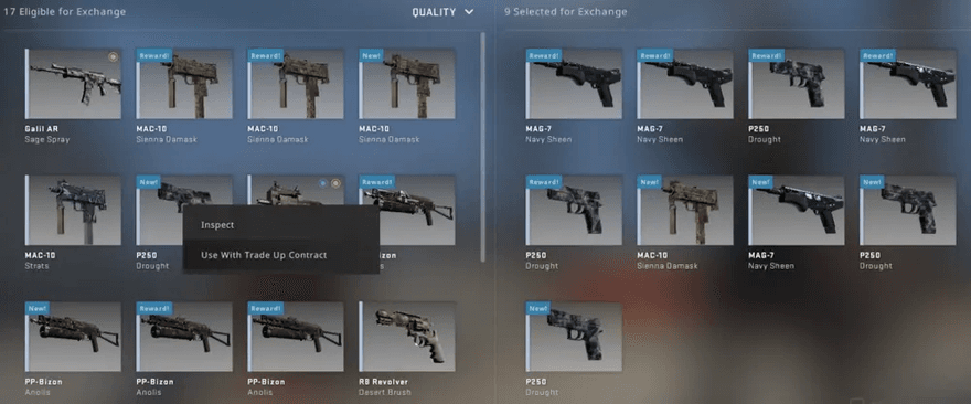 How to Trade Up in CS2 [Guide] | Profilerr