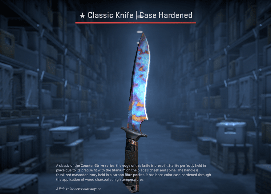 Classic Case Hardened Blue Gem Patterns | Profilerr
