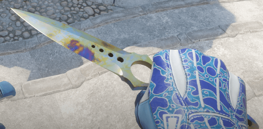 Skeleton Case Hardened Patterns (Blue Gem) | Profilerr