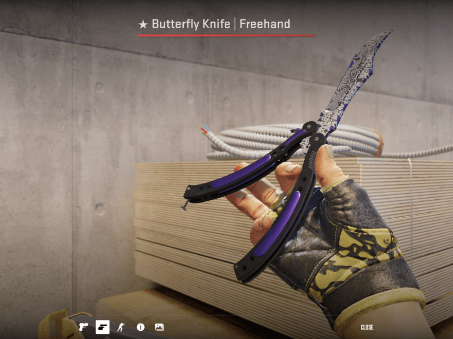Butterfly knife w CS2: top 20 skinów na najlepsze noże