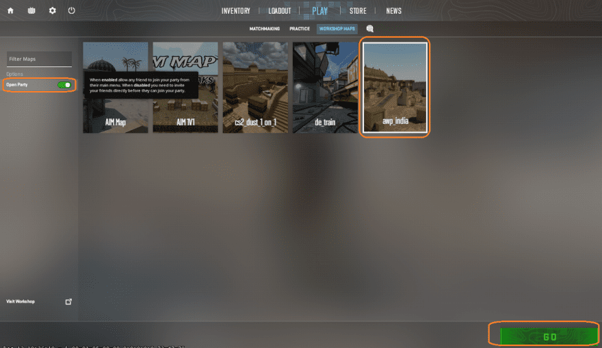 How To Set 1v1 In Cs2 Maps Private Server Commands Profilerr 0907