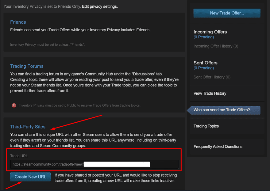 How to Find Your Steam Trade URL? | Profilerr